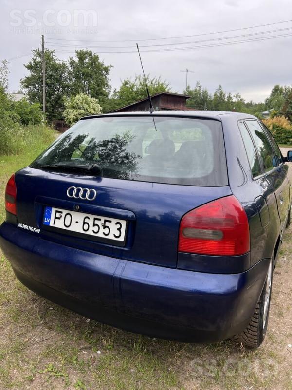 Zils Audi A3 2000 Rīga, ar dzinēja tilpumu 1.80 L un nobraukumu 213 tūkst. km par 1650 €, foto 6 vietnē AUTOMOTO.COM.LV