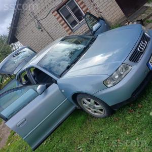 Blue Audi A3 2000 in Jekabpils, with an engine capacity of 1.90 L and mileage of 378 thousand km for 1100 €, photo  on AUTOMOTO.COM.LV