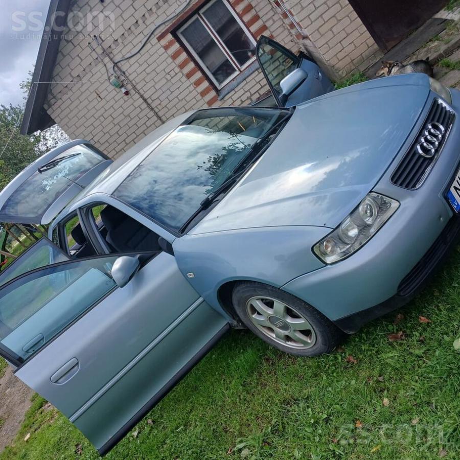 Blue Audi A3 2000 in Jekabpils, with an engine capacity of 1.90 L and mileage of 378 thousand km for 1100 €, photo 1 on AUTOMOTO.COM.LV