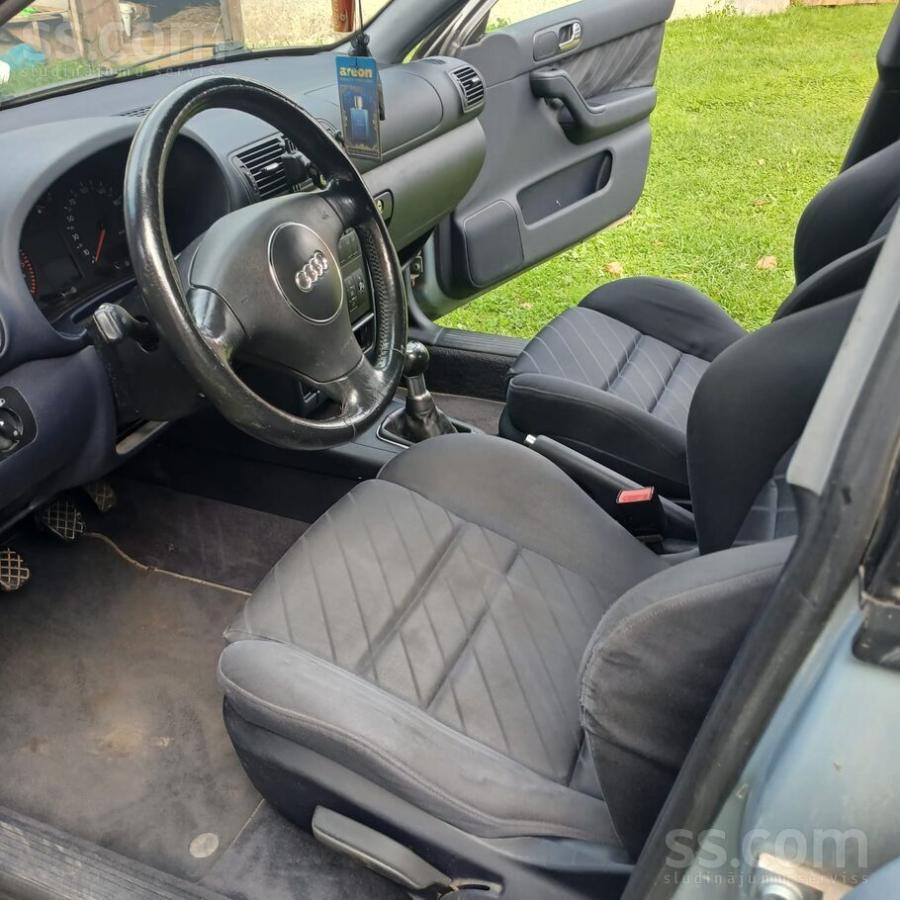 Blue Audi A3 2000 in Jekabpils, with an engine capacity of 1.90 L and mileage of 378 thousand km for 1100 €, photo 3 on AUTOMOTO.COM.LV