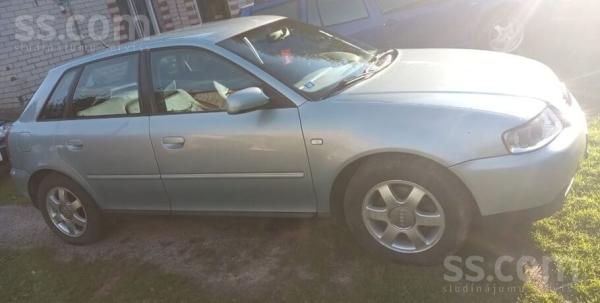 Zils Audi A3 2000 Jēkabpils, ar dzinēja tilpumu 1.90 L un nobraukumu 378 tūkst. km par 1100 €, foto 7 vietnē AUTOMOTO.COM.LV