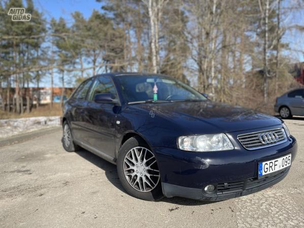 Blue Audi A3 2001 in Utena, with an engine capacity of 1.90 L and mileage of 267 thousand km for 1500 €, photo 1 on AUTOMOTO.COM.LV