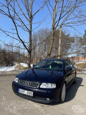 Blue Audi A3 2001 in Utena, with an engine capacity of 1.90 L and mileage of 267 thousand km for 1500 €, photo 3 on AUTOMOTO.COM.LV