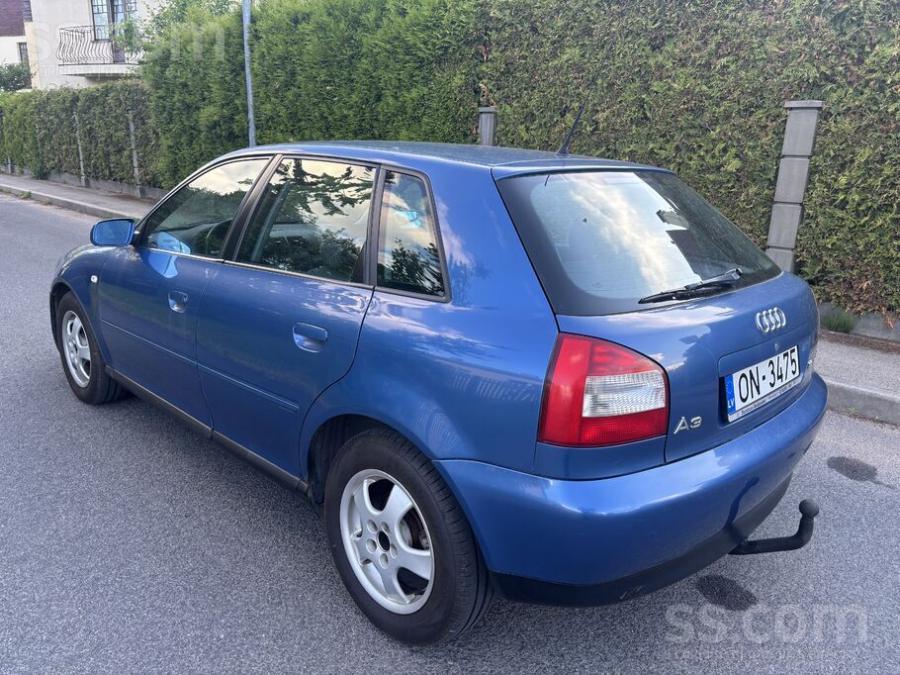 Zils Audi A3 2001 Rīga, ar dzinēja tilpumu 1.90 L un nobraukumu 412 tūkst. km par 2690 €, foto 8 vietnē AUTOMOTO.COM.LV