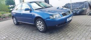 Синий Ауди А3 2001 в Вильнюс, объемом двигателя 1.90 л и пробегом 311 тыс. км за 1100 €, фото  на AUTOMOTO.COM.LV