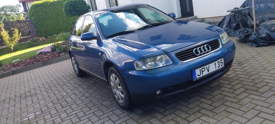 Blue Audi A3 2001 in Vilnius, with an engine capacity of 1.90 L and mileage of 311 thousand km for 1100 €, photo 4 on AUTOMOTO.COM.LV