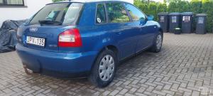 Blue Audi A3 2001 in Vilnius, with an engine capacity of 1.90 L and mileage of 311 thousand km for 1100 €, photo 9 on AUTOMOTO.COM.LV