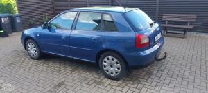 Blue Audi A3 2001 in Vilnius, with an engine capacity of 1.90 L and mileage of 311 thousand km for 1100 €, photo 11 on AUTOMOTO.COM.LV