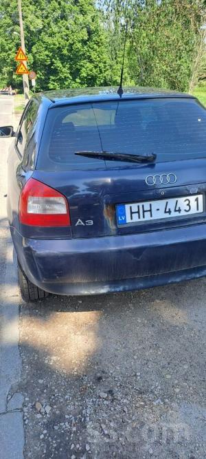 Zils Audi A3 2001 Rīga, ar dzinēja tilpumu 1.60 L un nobraukumu 428 tūkst. km par 600 €, foto 3 vietnē AUTOMOTO.COM.LV