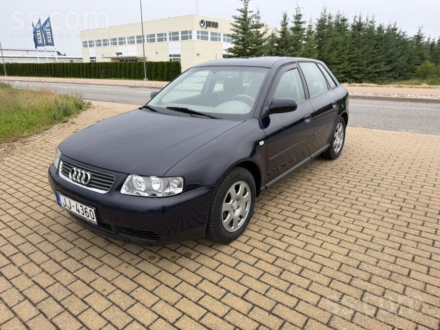 Zils Audi A3 2001 Saldus, ar dzinēja tilpumu 1.60 L un nobraukumu 0 tūkst. km par 1750 €, foto 1 vietnē AUTOMOTO.COM.LV