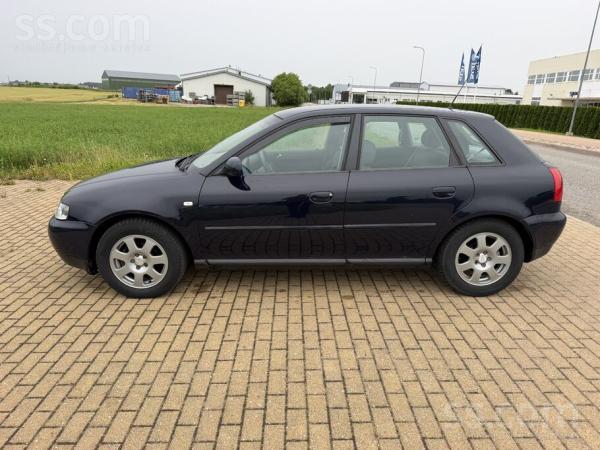 Blue Audi A3 2001 in Saldus, with an engine capacity of 1.60 L and mileage of 0 thousand km for 1750 €, photo 8 on AUTOMOTO.COM.LV