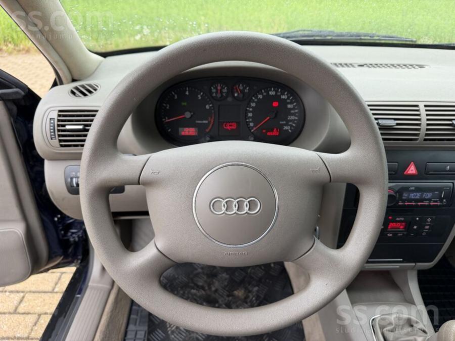 Zils Audi A3 2001 Saldus, ar dzinēja tilpumu 1.60 L un nobraukumu 0 tūkst. km par 1750 €, foto 19 vietnē AUTOMOTO.COM.LV