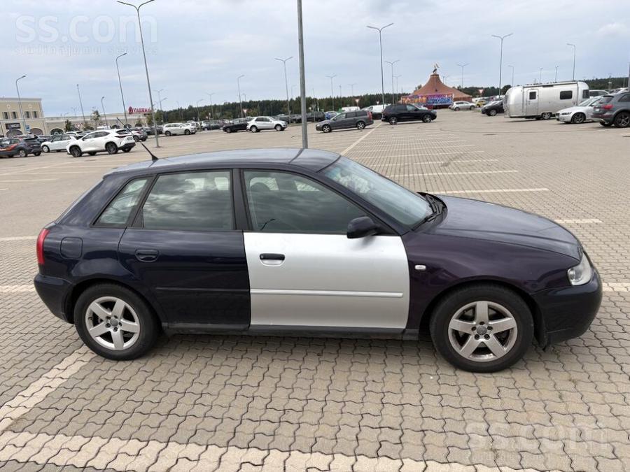 Blue Audi A3 2001 in Riga, with an engine capacity of 1.90 L and mileage of 356 thousand km for 1300 €, photo 4 on AUTOMOTO.COM.LV