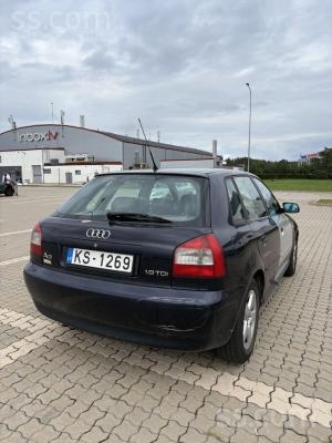 Blue Audi A3 2001 in Riga, with an engine capacity of 1.90 L and mileage of 356 thousand km for 1300 €, photo 5 on AUTOMOTO.COM.LV