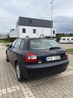 Blue Audi A3 2001 in Riga, with an engine capacity of 1.90 L and mileage of 356 thousand km for 1300 €, photo 6 on AUTOMOTO.COM.LV