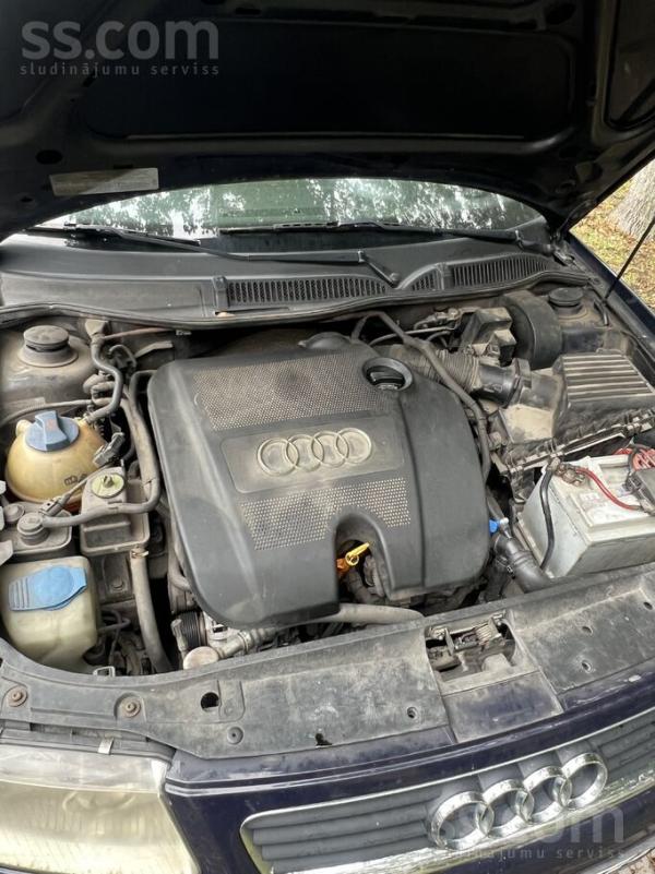 Blue Audi A3 2001 in Jurmala, with an engine capacity of 1.60 L and mileage of 340 thousand km for 530 €, photo 4 on AUTOMOTO.COM.LV
