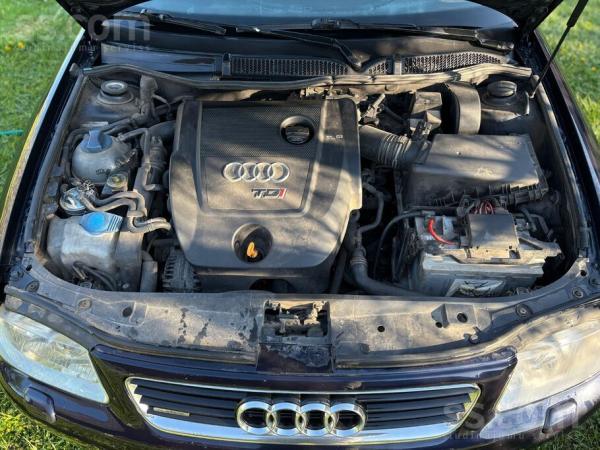 Blue Audi A3 2002 in Aluksne, with an engine capacity of 1.90 L and mileage of 339 thousand km for 950 €, photo 4 on AUTOMOTO.COM.LV