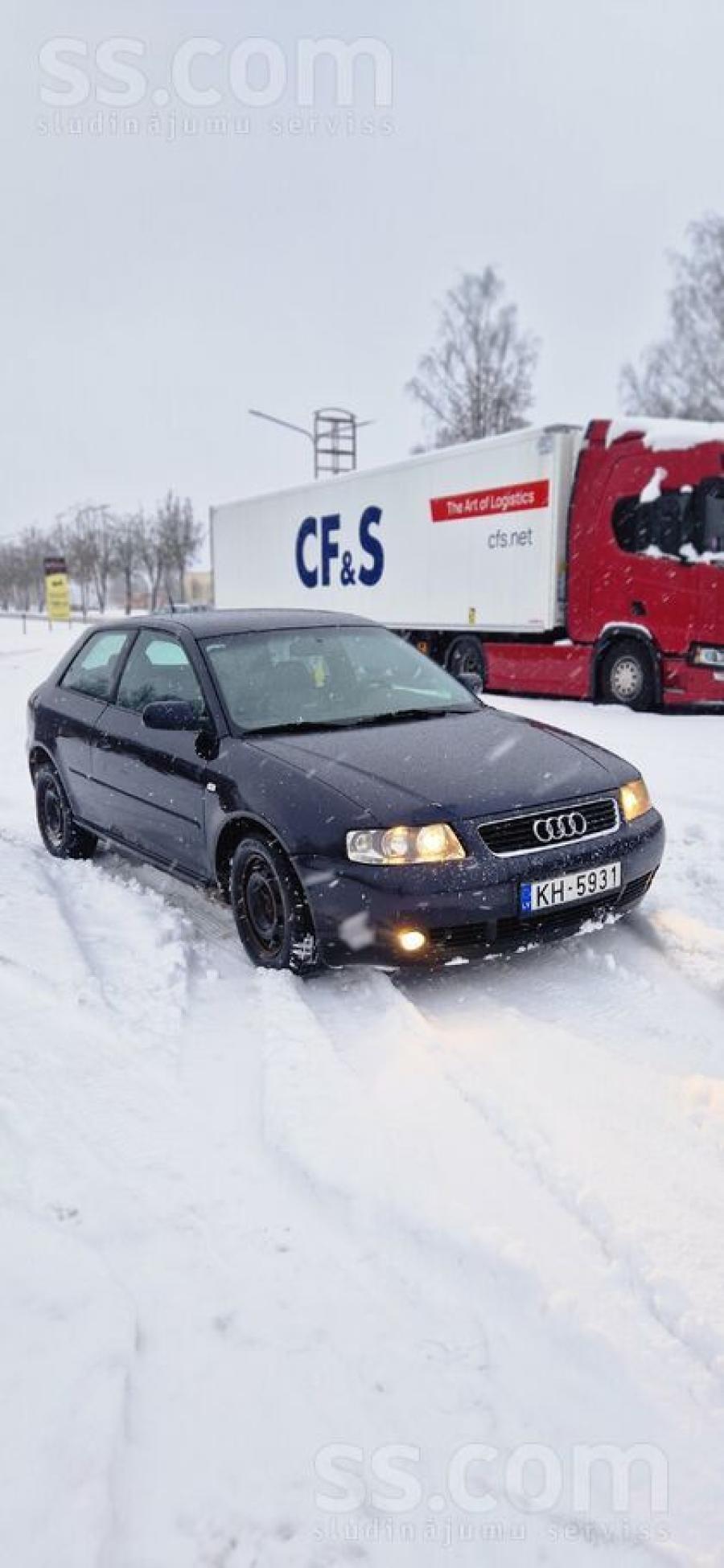 Zils Audi A3 2002 Aizkraukle, ar dzinēja tilpumu 1.90 L un nobraukumu 0 tūkst. km par 1100 €, foto 1 vietnē AUTOMOTO.COM.LV