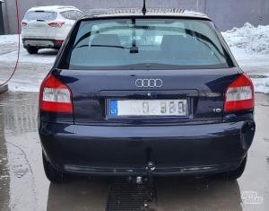 Blue Audi A3 2002 in Vilnius, with an engine capacity of 1.60 L and mileage of 294 thousand km for 700 €, photo 3 on AUTOMOTO.COM.LV