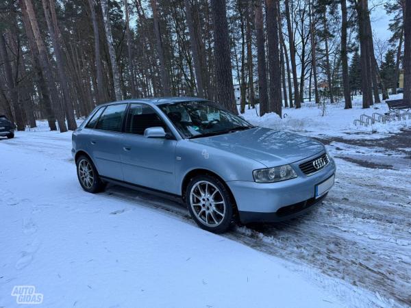 Zils Audi A3 2002 Alīta, ar dzinēja tilpumu 1.80 L un nobraukumu 183 tūkst. km par 2150 €, foto 1 vietnē AUTOMOTO.COM.LV