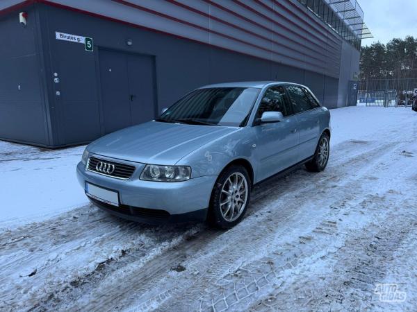 Zils Audi A3 2002 Alīta, ar dzinēja tilpumu 1.80 L un nobraukumu 183 tūkst. km par 2150 €, foto 3 vietnē AUTOMOTO.COM.LV