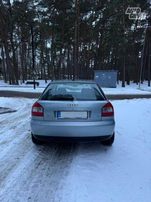 Blue Audi A3 2002 in Alytus, with an engine capacity of 1.80 L and mileage of 183 thousand km for 2150 €, photo 5 on AUTOMOTO.COM.LV
