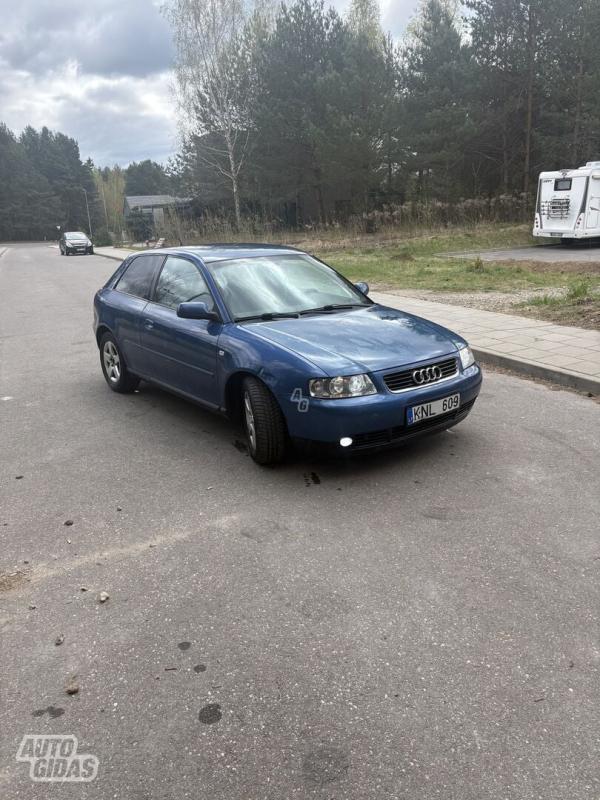 Zils Audi A3 2002 Viļņa, ar dzinēja tilpumu 1.90 L un nobraukumu 330 tūkst. km par 649 €, foto 1 vietnē AUTOMOTO.COM.LV