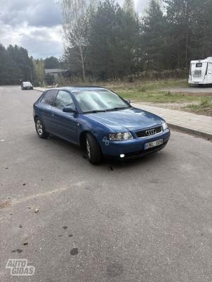 Zils Audi A3 2002 Viļņa, ar dzinēja tilpumu 1.90 L un nobraukumu 330 tūkst. km par 649 €, foto  vietnē AUTOMOTO.COM.LV