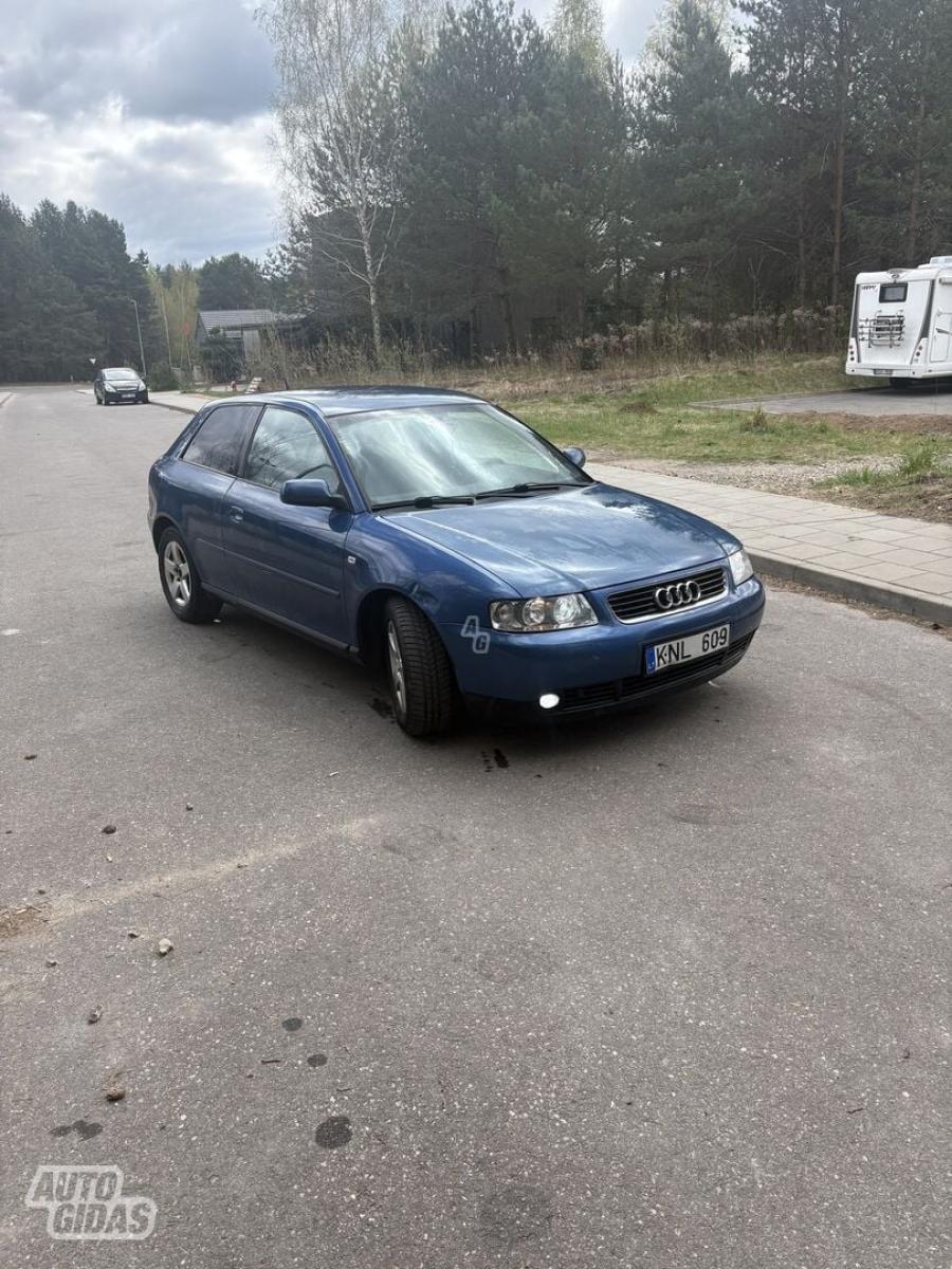 Zils Audi A3 2002 Viļņa, ar dzinēja tilpumu 1.90 L un nobraukumu 330 tūkst. km par 649 €, foto 1 vietnē AUTOMOTO.COM.LV