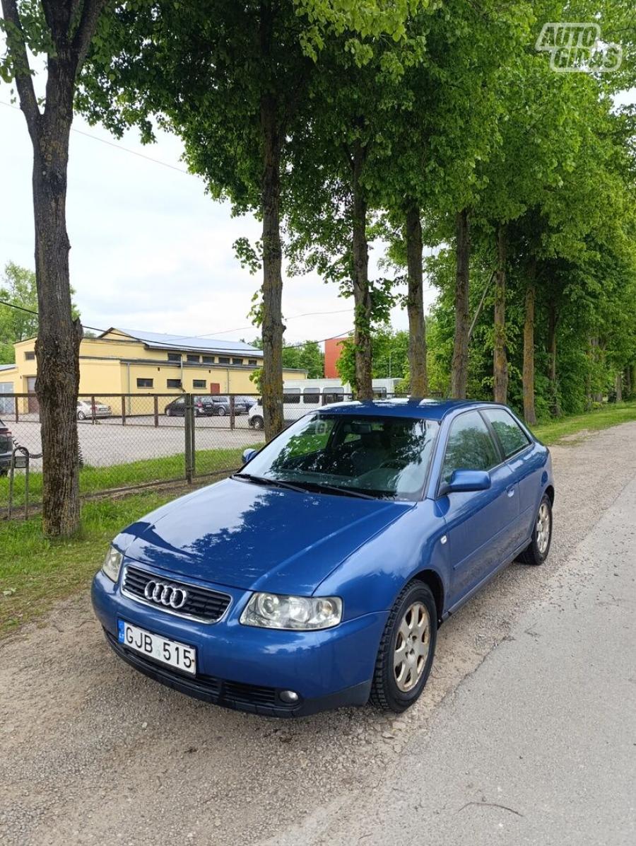 Blue Audi A3 2002 in Panevezys, with an engine capacity of 1.90 L and mileage of 400 thousand km for 580 €, photo 1 on AUTOMOTO.COM.LV