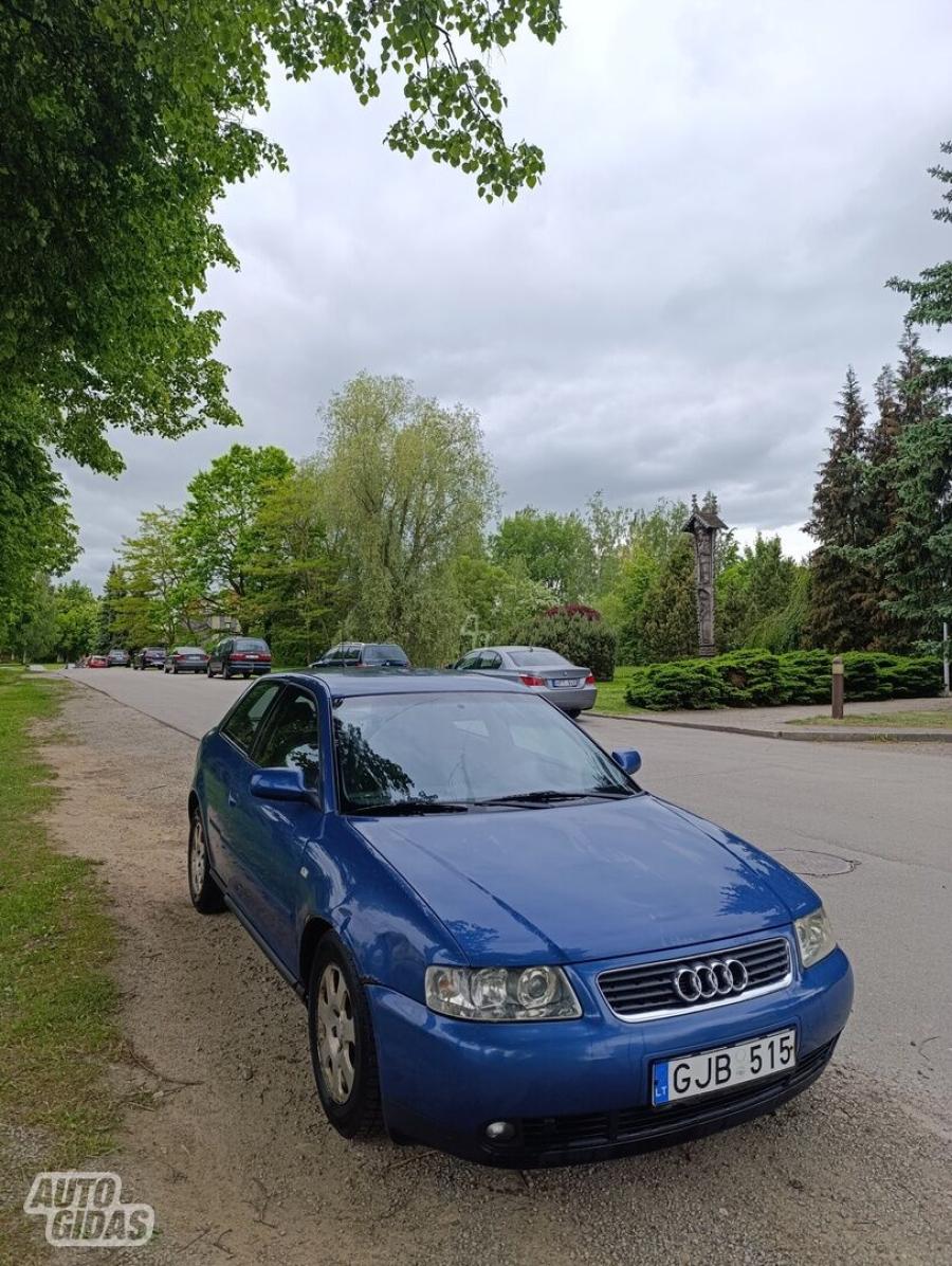 Blue Audi A3 2002 in Panevezys, with an engine capacity of 1.90 L and mileage of 400 thousand km for 580 €, photo 3 on AUTOMOTO.COM.LV