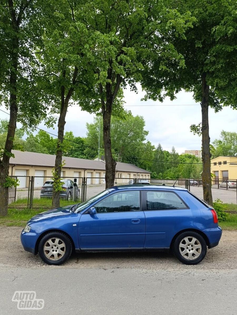 Blue Audi A3 2002 in Panevezys, with an engine capacity of 1.90 L and mileage of 400 thousand km for 580 €, photo 4 on AUTOMOTO.COM.LV