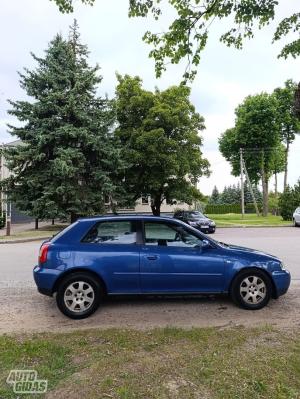 Blue Audi A3 2002 in Panevezys, with an engine capacity of 1.90 L and mileage of 400 thousand km for 580 €, photo 5 on AUTOMOTO.COM.LV