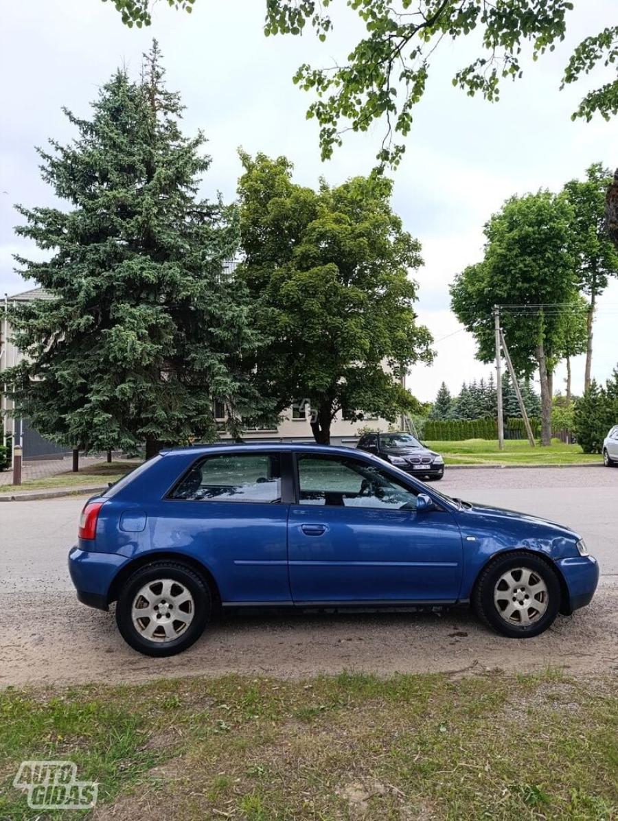 Blue Audi A3 2002 in Panevezys, with an engine capacity of 1.90 L and mileage of 400 thousand km for 580 €, photo 5 on AUTOMOTO.COM.LV