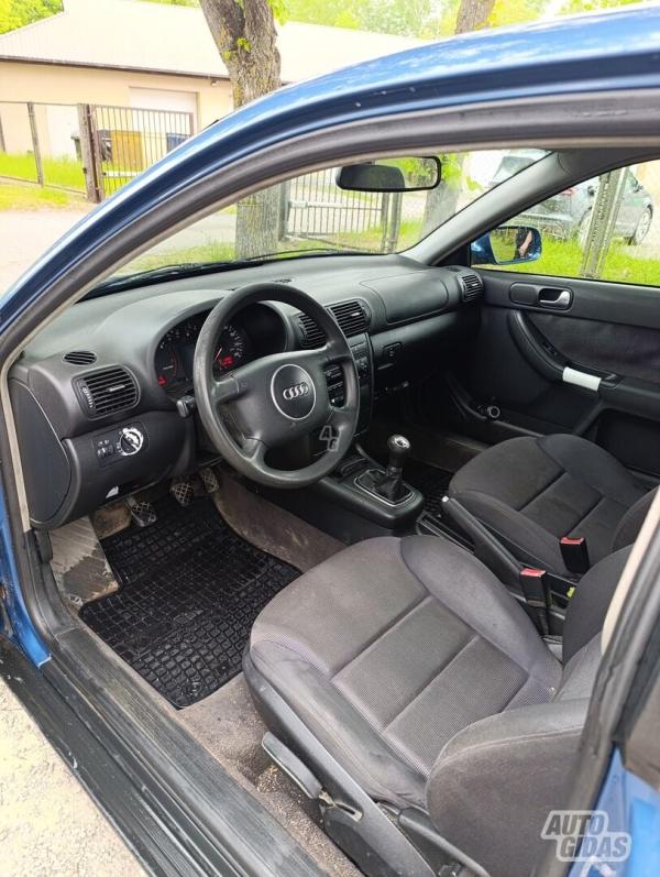 Blue Audi A3 2002 in Panevezys, with an engine capacity of 1.90 L and mileage of 400 thousand km for 580 €, photo 7 on AUTOMOTO.COM.LV