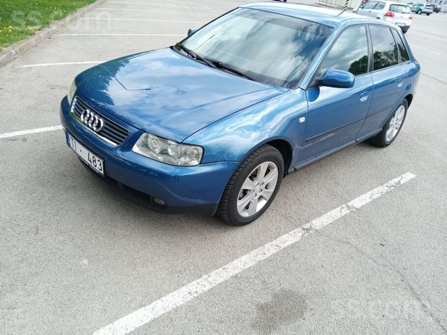 Zils Audi A3 2002 Rīga, ar dzinēja tilpumu 1.90 L un nobraukumu 303 tūkst. km par 3600 €, foto 1 vietnē AUTOMOTO.COM.LV