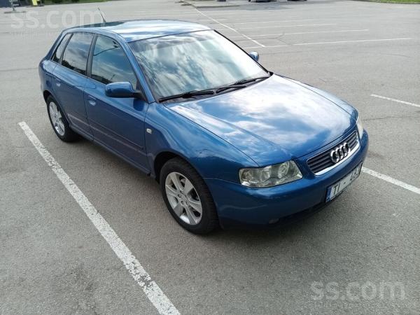 Синий Ауди А3 2002 в Рига, объемом двигателя 1.90 л и пробегом 303 тыс. км за 3600 €, фото 2 на AUTOMOTO.COM.LV