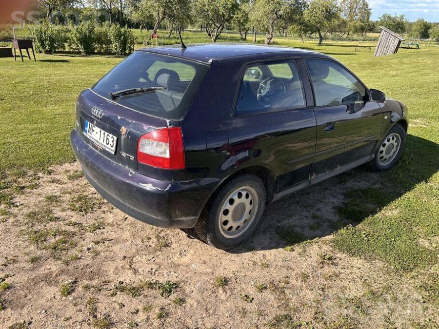 Zils Audi A3 2002 Ogre, ar dzinēja tilpumu 1.90 L un nobraukumu 430 tūkst. km par 650 €, foto 3 vietnē AUTOMOTO.COM.LV