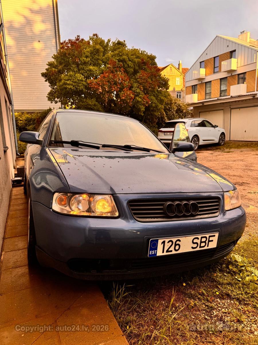 Zils Audi A3 2002 Tallina, ar dzinēja tilpumu 1.80 L un nobraukumu 331 tūkst. km par 2999 €, foto 1 vietnē AUTOMOTO.COM.LV