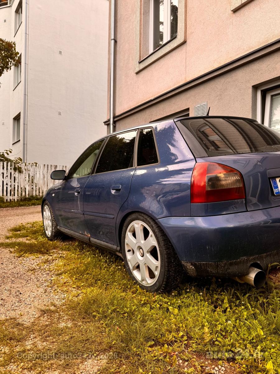 Zils Audi A3 2002 Tallina, ar dzinēja tilpumu 1.80 L un nobraukumu 331 tūkst. km par 2999 €, foto 5 vietnē AUTOMOTO.COM.LV
