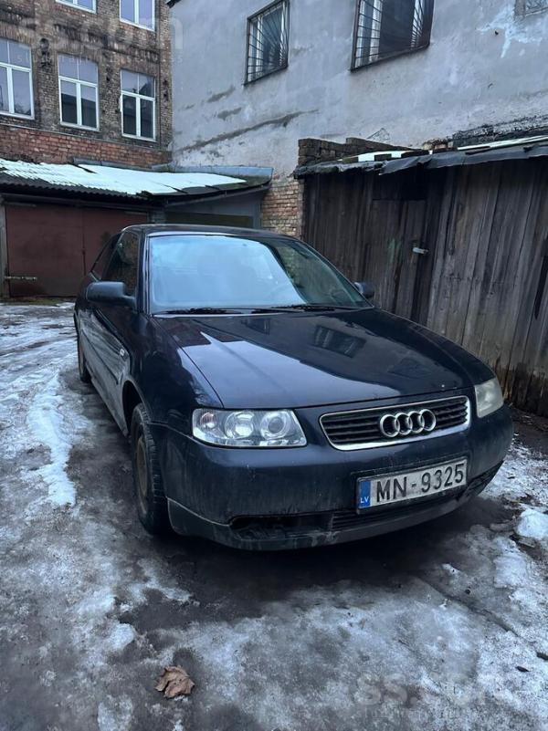 Синий Ауди А3 2002 в Рига, объемом двигателя 1.90 л и пробегом 440 тыс. км за 550 €, фото 1 на AUTOMOTO.COM.LV