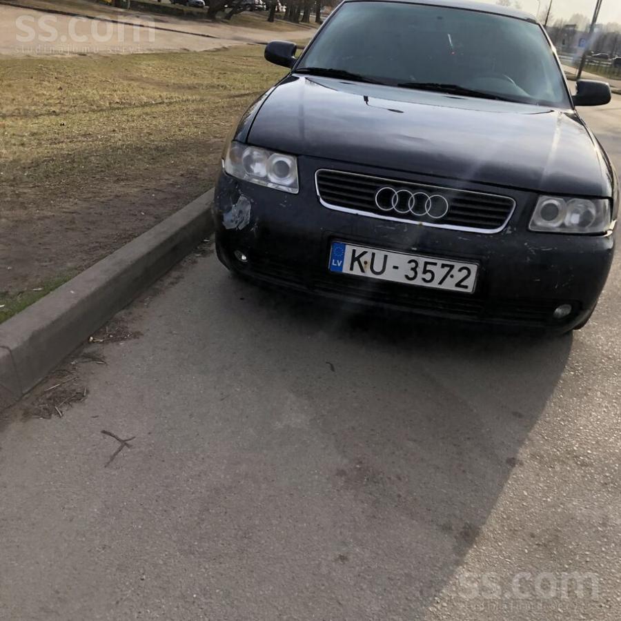 Blue Audi A3 2002 in Riga, with an engine capacity of 1.90 L and mileage of 364 thousand km for 350 €, photo 3 on AUTOMOTO.COM.LV