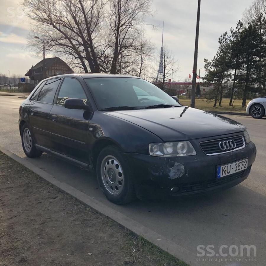 Blue Audi A3 2002 in Riga, with an engine capacity of 1.90 L and mileage of 364 thousand km for 350 €, photo 4 on AUTOMOTO.COM.LV