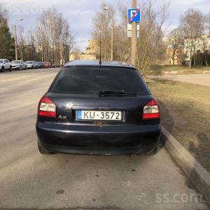 Blue Audi A3 2002 in Riga, with an engine capacity of 1.90 L and mileage of 364 thousand km for 350 €, photo 7 on AUTOMOTO.COM.LV