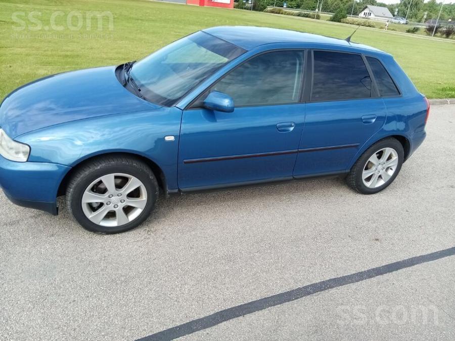 Blue Audi A3 2002 in Riga, with an engine capacity of 1.90 L and mileage of 306 thousand km for 3250 €, photo 4 on AUTOMOTO.COM.LV
