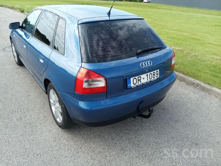 Blue Audi A3 2002 in Riga, with an engine capacity of 1.90 L and mileage of 306 thousand km for 3250 €, photo 6 on AUTOMOTO.COM.LV