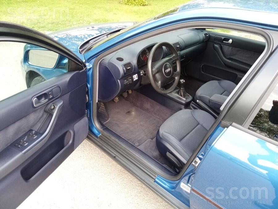 Blue Audi A3 2002 in Riga, with an engine capacity of 1.90 L and mileage of 306 thousand km for 3250 €, photo 7 on AUTOMOTO.COM.LV
