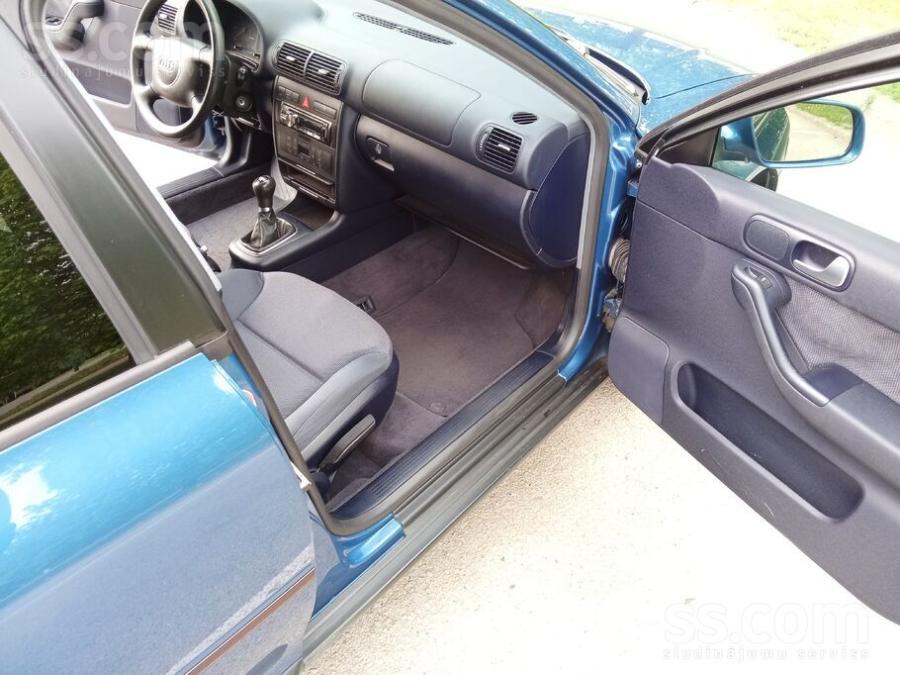 Blue Audi A3 2002 in Riga, with an engine capacity of 1.90 L and mileage of 306 thousand km for 3250 €, photo 8 on AUTOMOTO.COM.LV