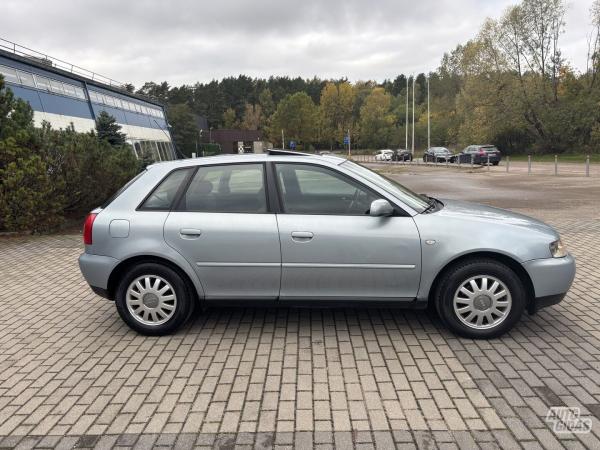 Blue Audi A3 2002 in Vilnius, with an engine capacity of 1.80 L and mileage of 198 thousand km for 1550 €, photo 5 on AUTOMOTO.COM.LV