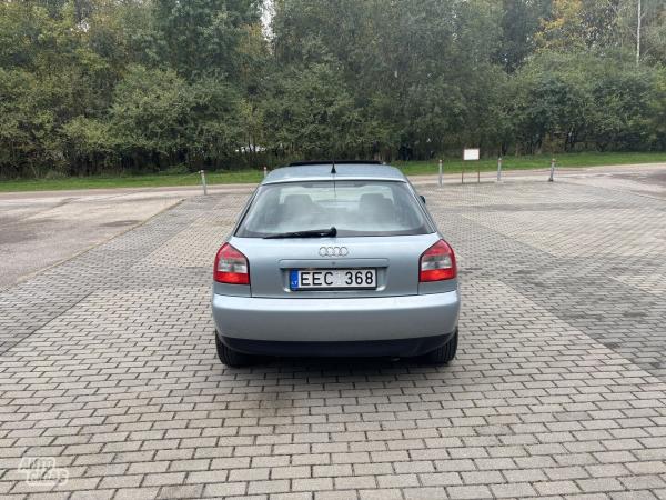 Blue Audi A3 2002 in Vilnius, with an engine capacity of 1.80 L and mileage of 198 thousand km for 1550 €, photo 7 on AUTOMOTO.COM.LV
